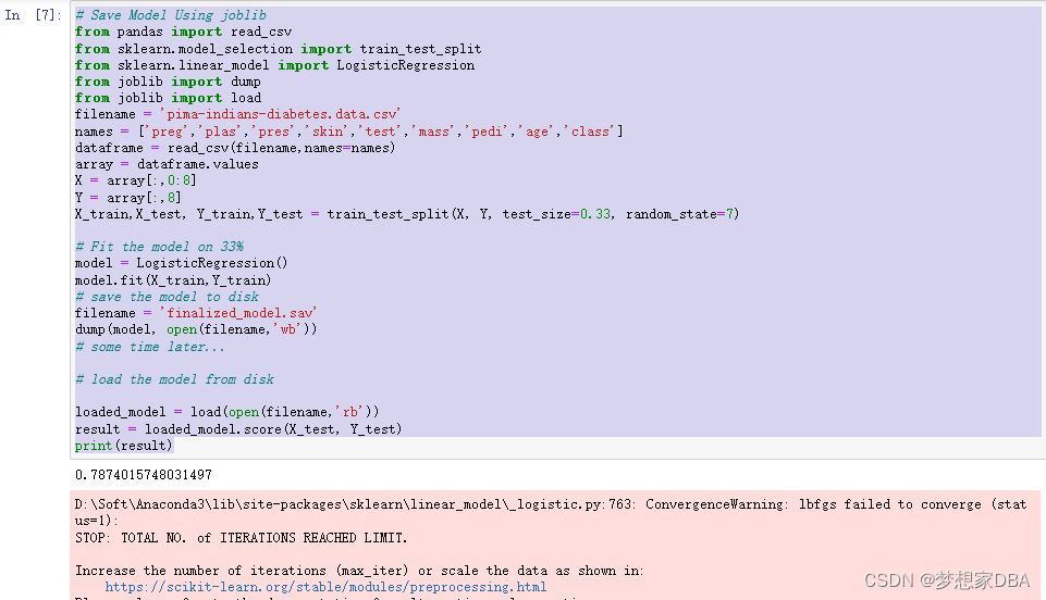 How to Save and Load Machine Learning Models_machine learning load ...