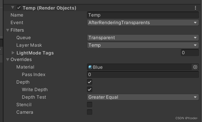 Unity2D urp RendererObjects_urp render objects-CSDN博客