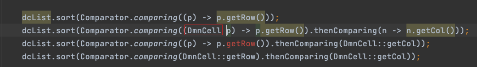 Java8 lambda表达式，Comparator.comparing().thenComparing()报错_thencomparing 不生效-CSDN博客