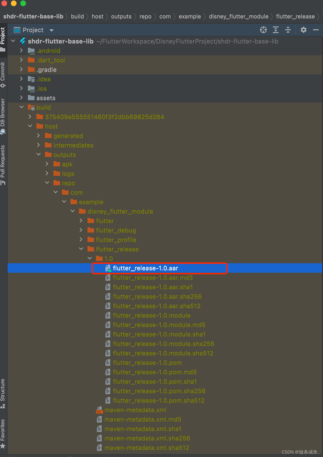 Android项目本地依赖flutter aar_android项目调用flutter aar-CSDN博客