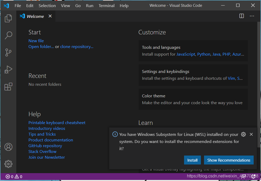 Web入门之VSCode打开web，新建html文件_vscode index.html-CSDN博客