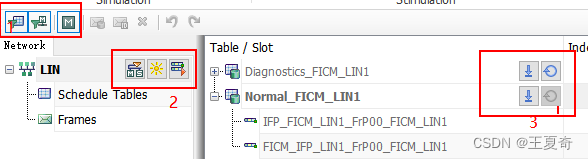 CANoe中LIN工程主节点的配置（如何切换调度表）_canoe lin配置-CSDN博客