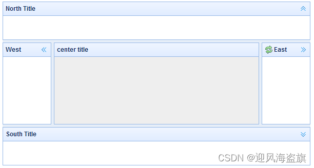 EasyUI Jquery 学习笔记 —— Layout（布局）详细版_easyui-layout-CSDN博客