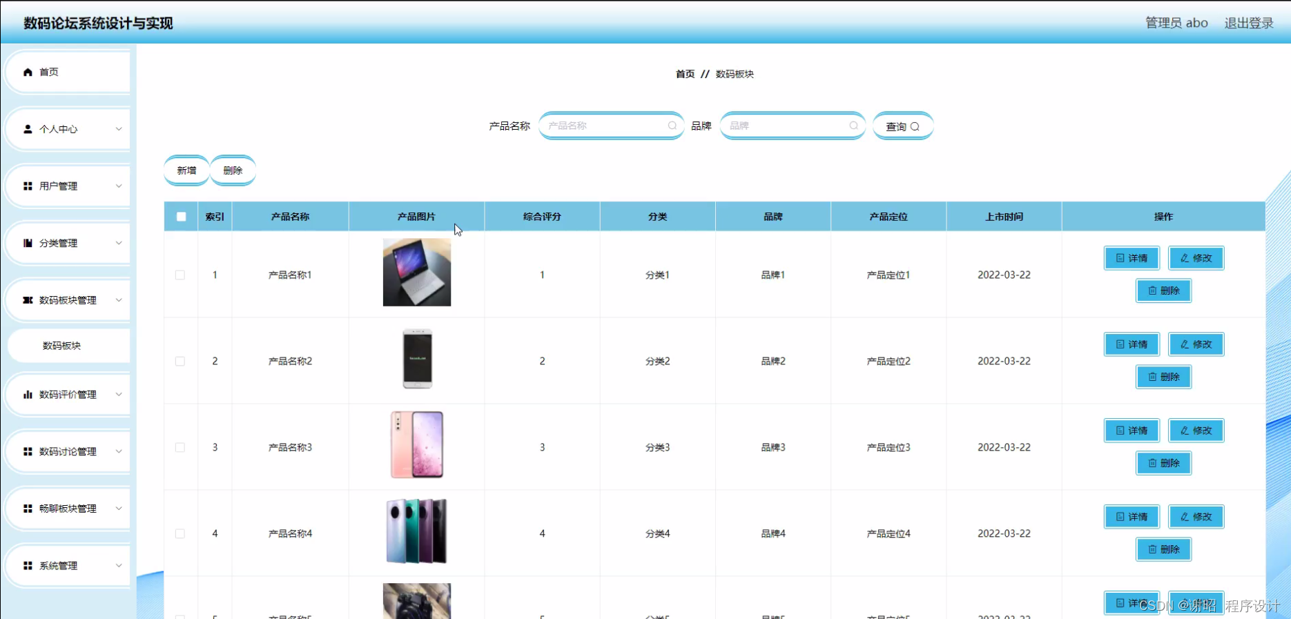 Springbootjavaphpnodepython数码论坛系统设计与实现【计算机毕设】毕设数码论坛小程序系统 Csdn博客