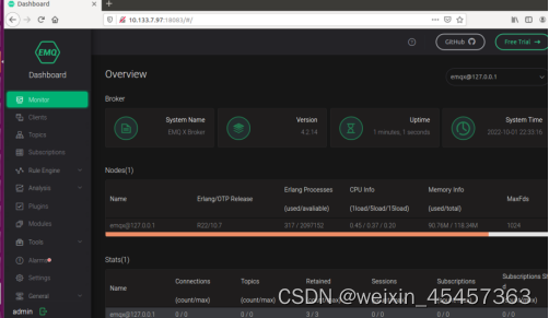 Ubuntu16.04LTS环境下搭建MQTT服务器以及QT实现MQTT客户端_emqx qt-CSDN博客