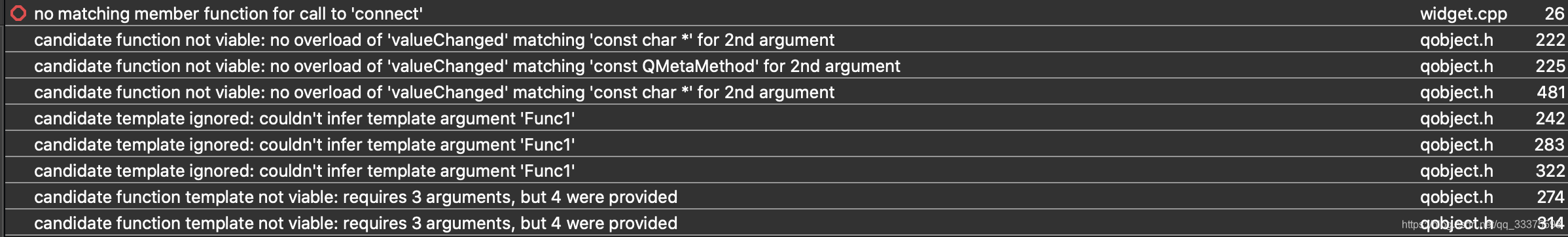 Qt同名信号error: no matching member function for call to ‘connect‘解决方法_no matching member function ...