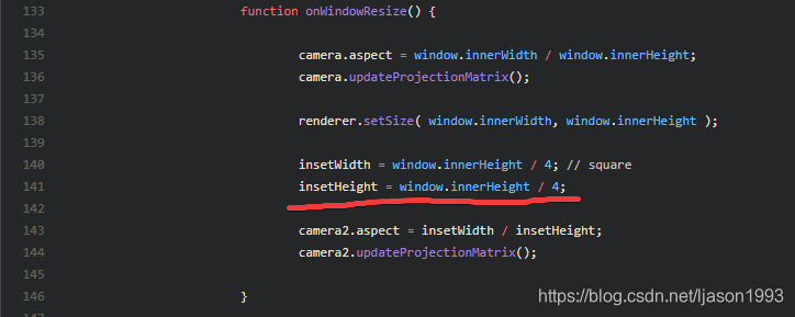 关于 ThreeJS 线宽 lineWidth 无法正常显示 太大 需要缩小 窗口缩放会影响线粗细 等问题_three.js fatline-CSDN博客