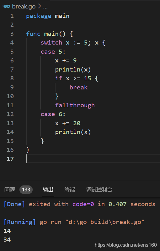 Go语言switch与fallthrough实战解析-CSDN博客
