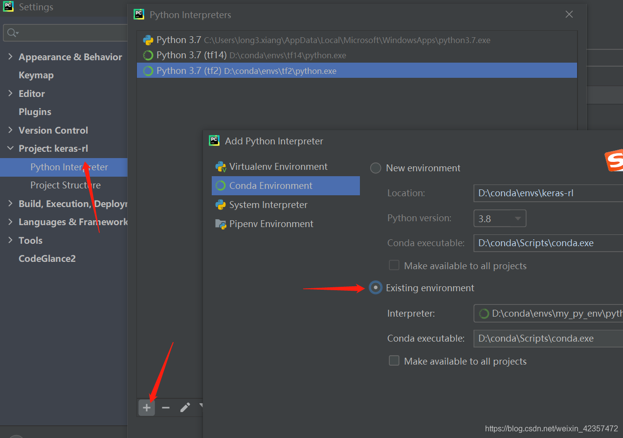 conda 、python创建env环境，激活和退出及pycharm连接使用，jupyter 选择盘符和env环境_conda env-CSDN博客