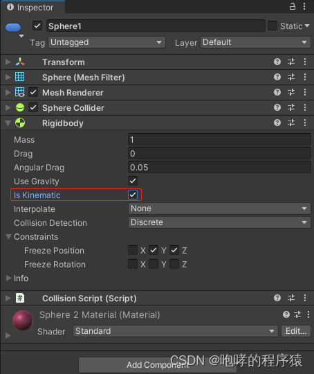 第二十七章 Unity碰撞体Collision（下）_unity collision-CSDN博客