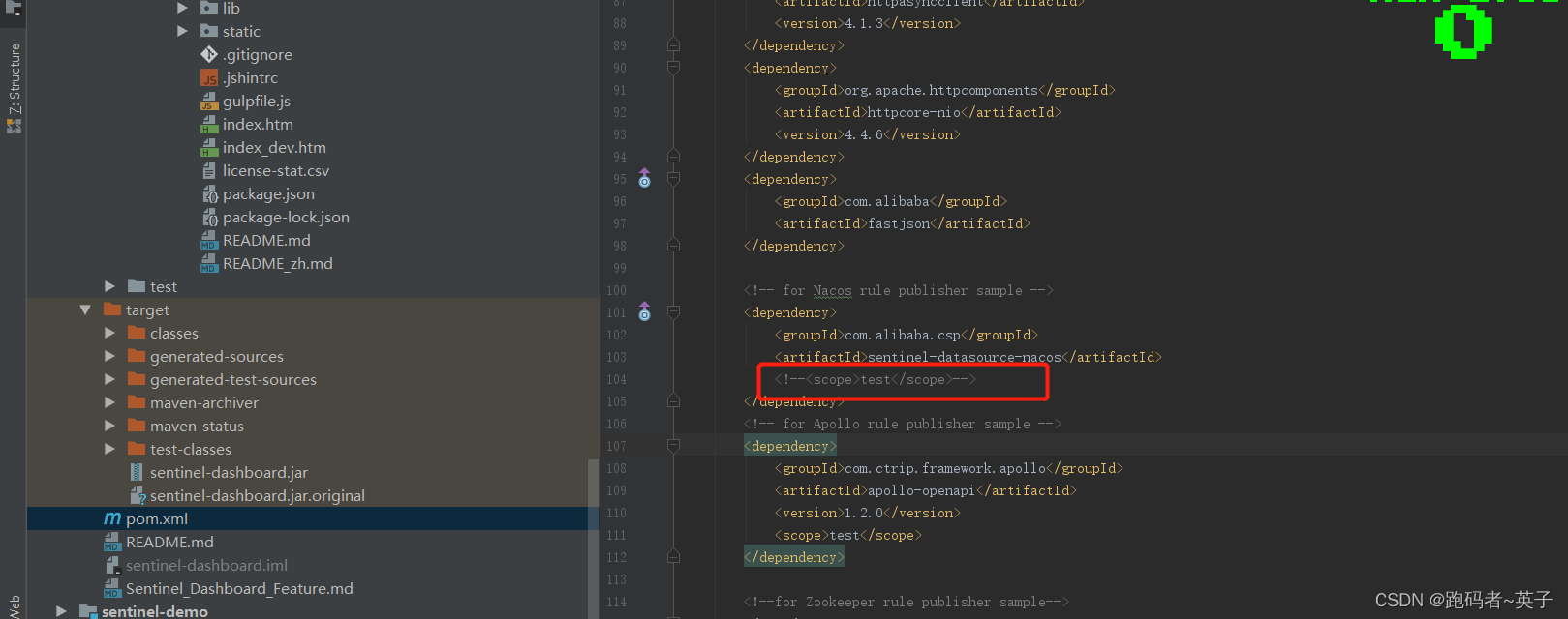 Sentinel持久化到nacos 举例流控和熔断规则_sentinel-datasource-nacos-CSDN博客