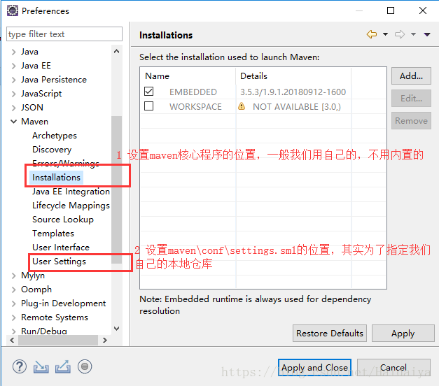 1 （eclipse中的maven设置）_eclipse update maven project 如果设置-CSDN博客