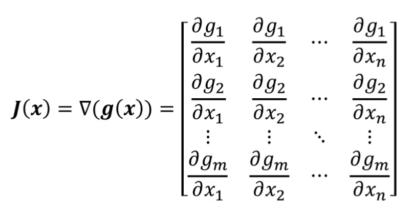 Hessian矩阵与雅可比（Jacobian ）矩阵_hessian矩阵和jacobian矩阵-CSDN博客