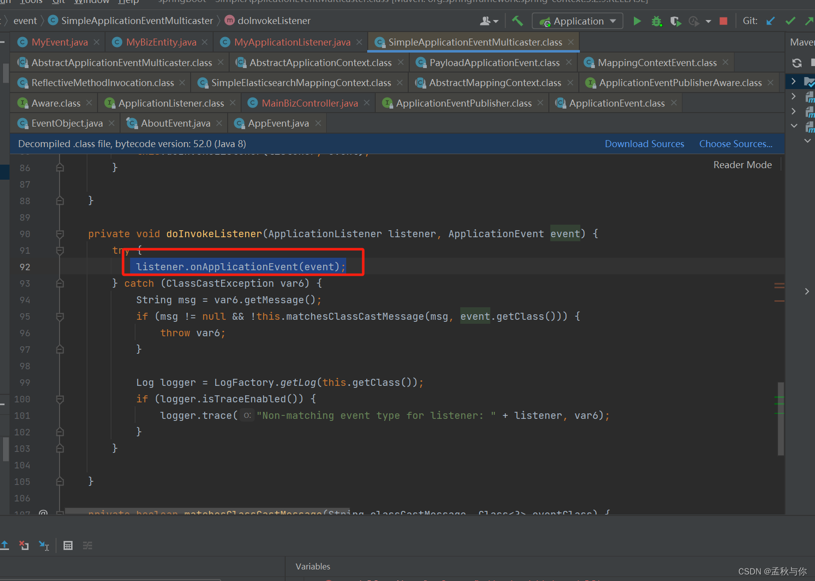 【spring】 ApplicationListener的使用及原理简析-CSDN博客