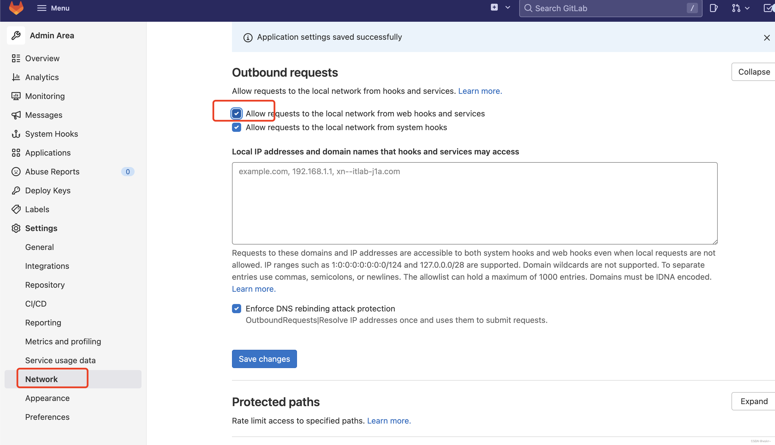 gitlab 关闭内网屏蔽.以配置500问题_gitlab 设置outbound request 报500-CSDN博客