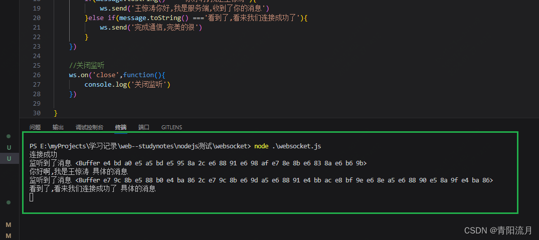 nodejs中使用WebScoket的简单示例_nodejs wss-CSDN博客