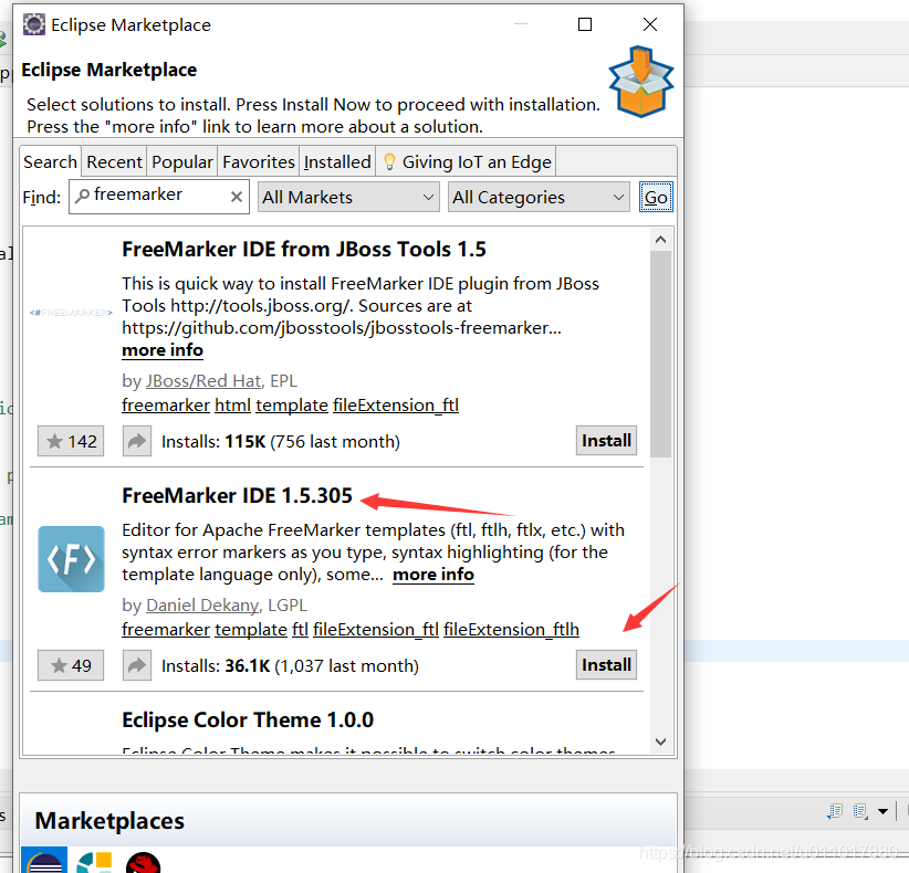 eclipse安装freemarker IDE插件_freemarker was unable to load class org.jboss.ide.-CSDN博客