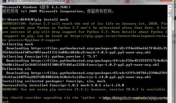 【Python】使用mock方法模拟数据进行unittest单元和API接口测试，Python2和Python3的不同导入方法_mock在 ...