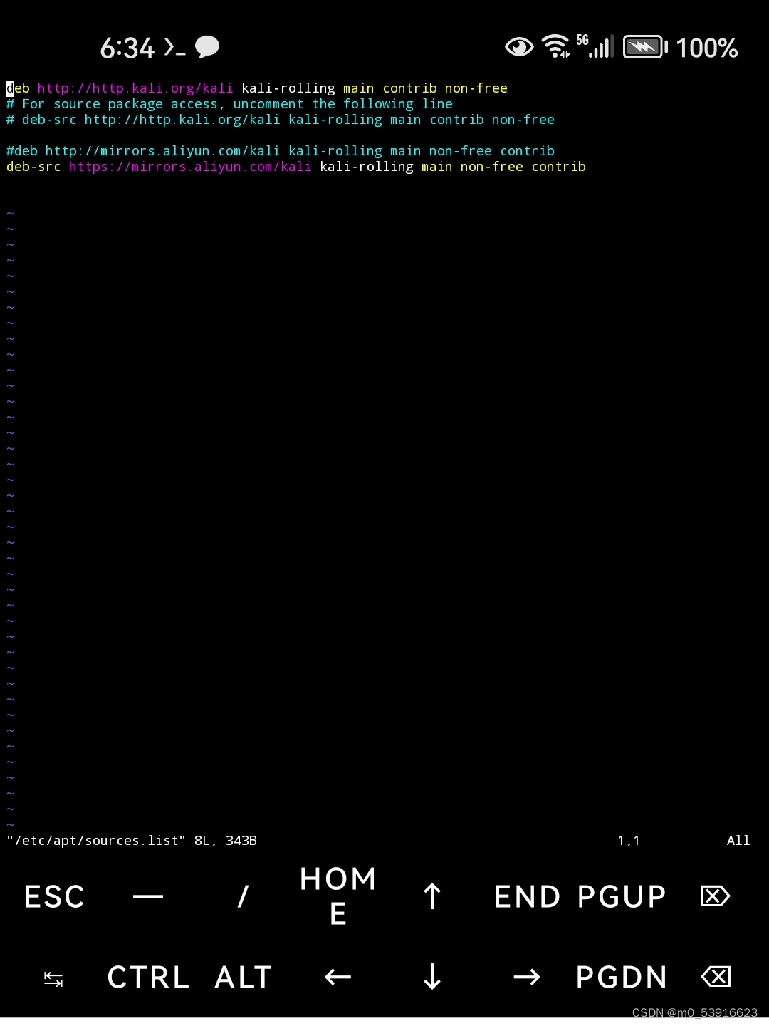 解决termux安装kali nethunter或kali liunx 出现的问题。（网络问题如nmap等无法使用上网）_kali ...