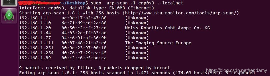 linux系统下查看本机所在局域网中所有设备IP_linux 查看本地局域网络连接的设备-CSDN博客