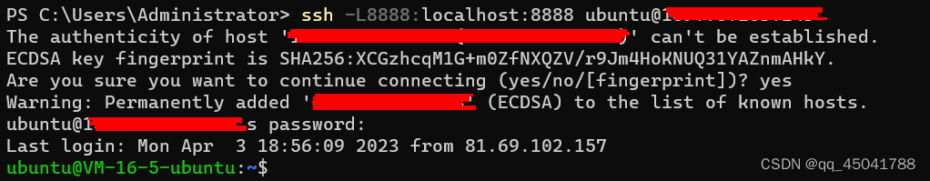 腾讯云出现SSH connection failed: connect ECONNREFUSED xxxx-CSDN博客