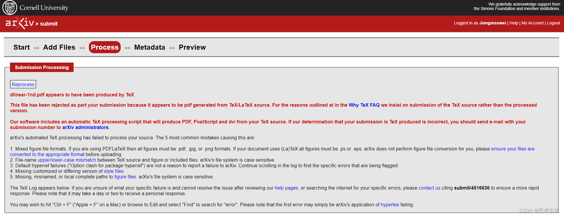 关于Arxiv使用的一些方法_arxiv 双栏排版-CSDN博客