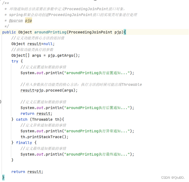 JAVASpring的AOP_java aop point 类-CSDN博客