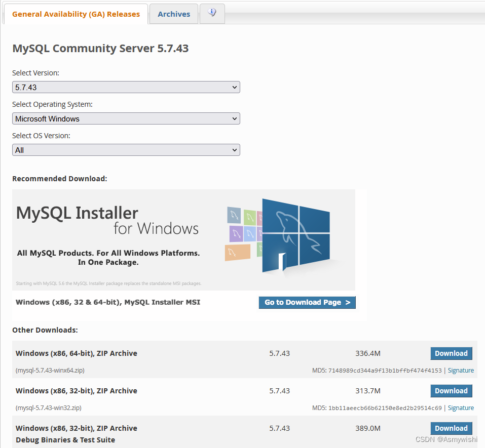 超详细！！！windows，ubuntu，openeuler安装mysql数据库软件libmysqlclient Csdn博客 