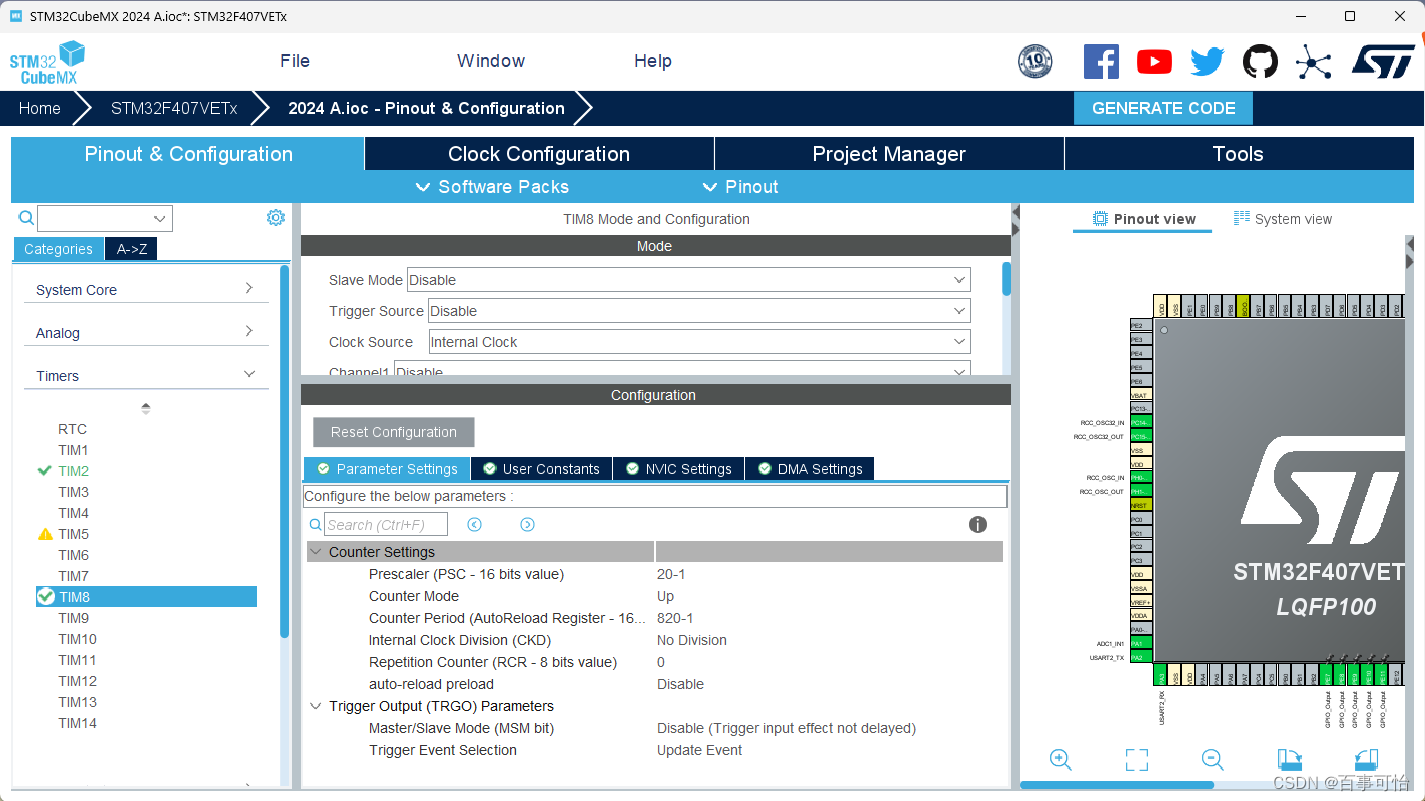 STM32F407 hal库FFT_algobuild-CSDN博客
