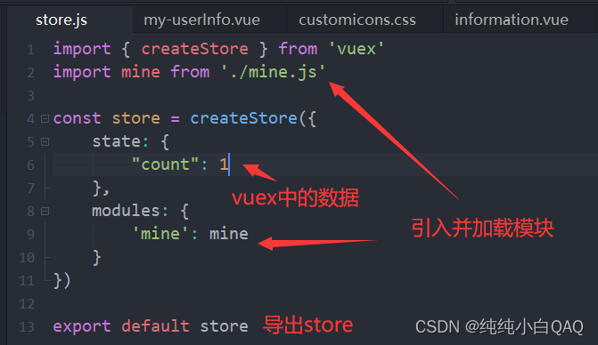 uni-app中正确使用vuex_uni.$u.vuex-CSDN博客