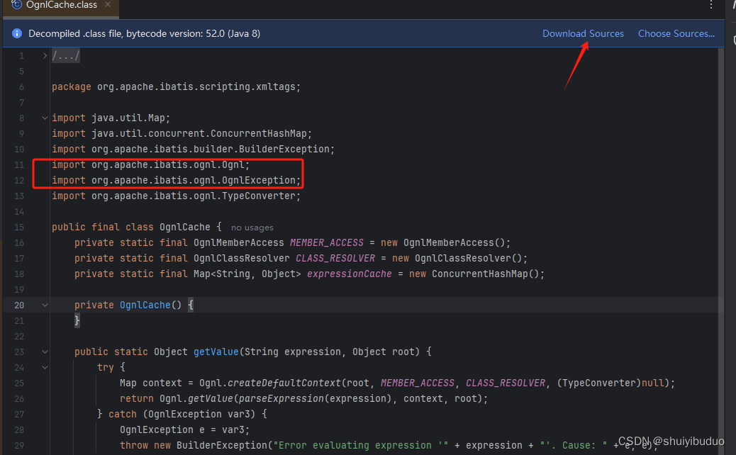 Mybatis 源码中 Ognl 标红但是可以运行_mybatis 源码中没有ongl-CSDN博客