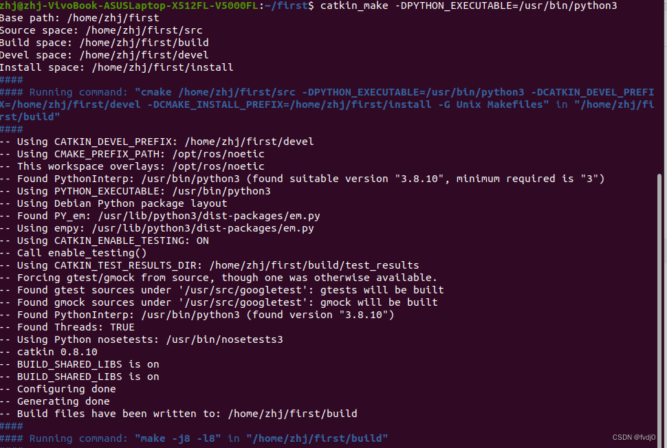ROS编译错误：CMake Error at /opt/ros/noetic/share/catkin/cmake/empy.cmake:30 (message)-CSDN博客