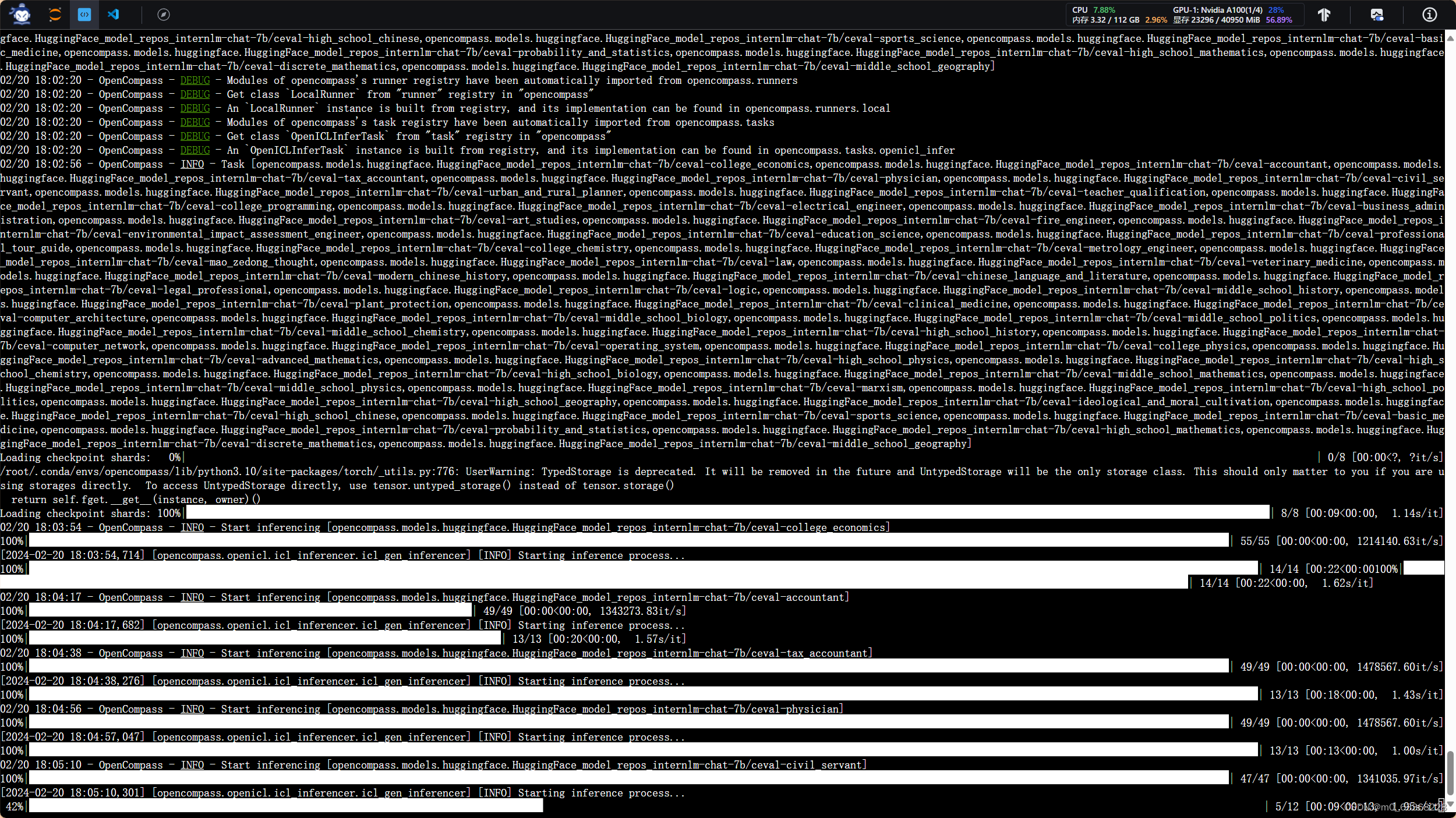 OpenCompass评估：InternLM2-Chat-7B模型在C-Eval数据集上的表现研究,-CSDN博客