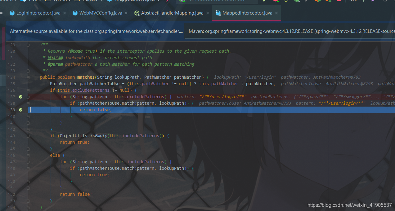 Springboot配置excludePathPatterns不生效问题解决_springboot addinterceptors添加excludepathpatterns静态文-CSDN博客