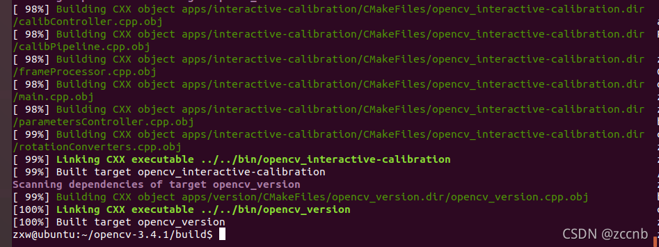 opencv安装过程遇到的问题_opencv安装collect2: error: ld returned 1 exit status-CSDN博客