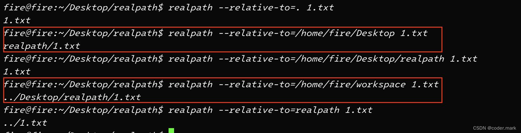 Linux Shell系列--realpath 返回给定路径的规范化绝对路径名-CSDN博客