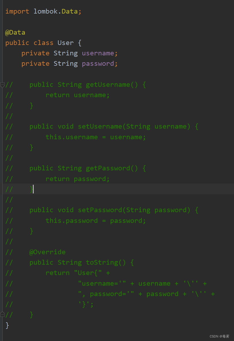 @Data一招解决set和get-CSDN博客