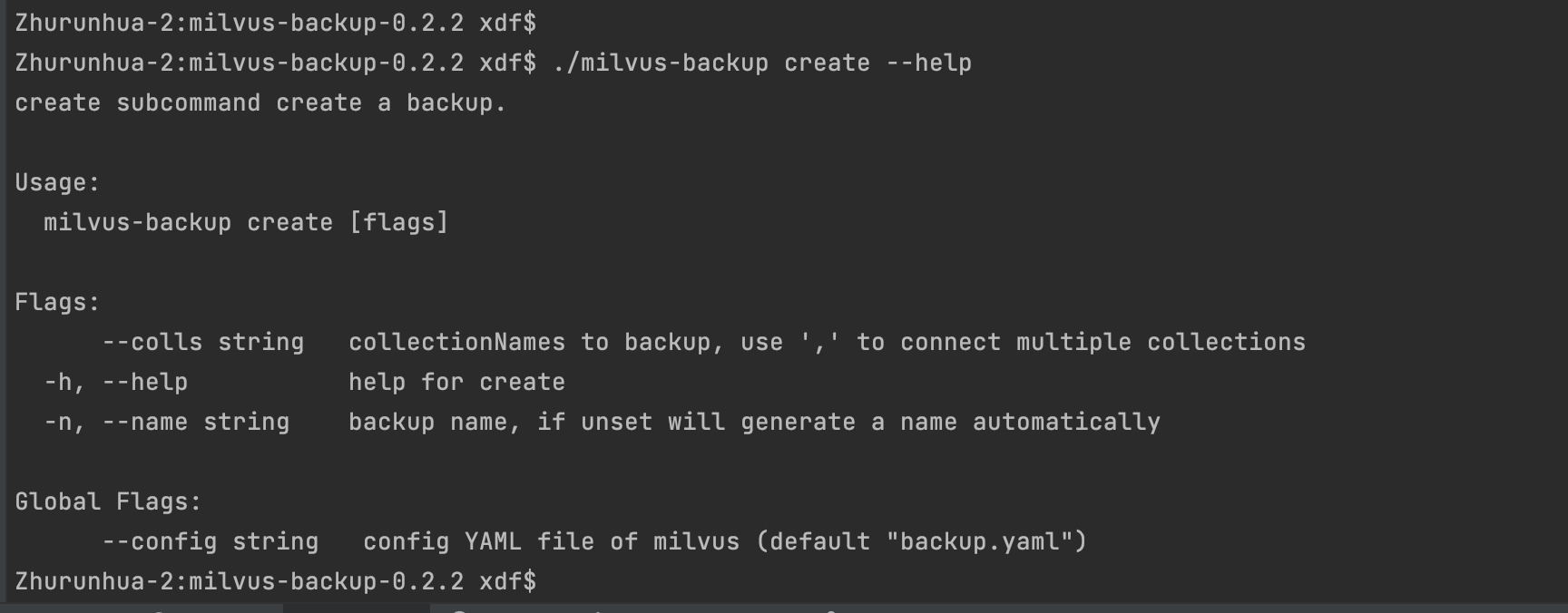 【Milvus】记录一次基于milvus-backup做的Milvus备份与恢复-CSDN博客