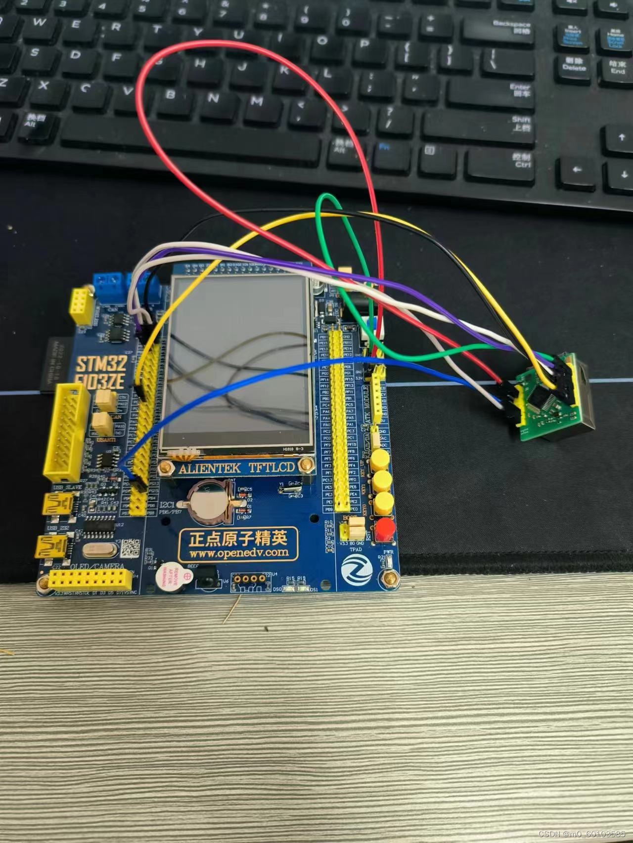 STM32F103ZET6+W5500模块实现TCP通信_正点原子 w5500-CSDN博客