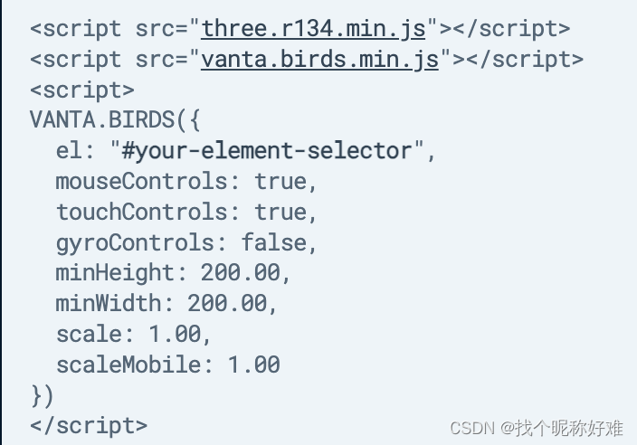 Vue3 + Vanta.js 动态背景_vue vanta-CSDN博客