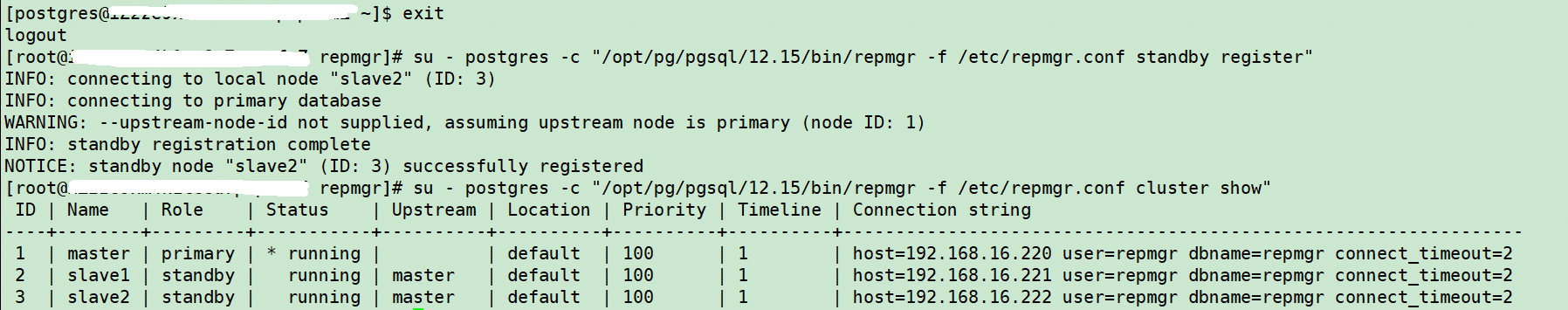 PostgreSQL基于repmgr 部署流复制架构-01_postgresql repmgr-CSDN博客