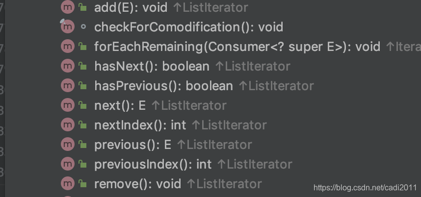 Java之LinkedList源码分析（第九篇：迭代器ListItr功能分析）_重写listiterator-CSDN博客