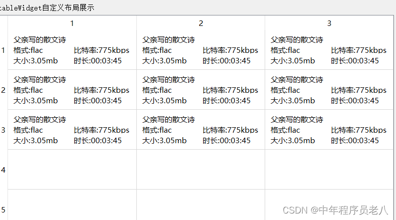 Pyqt中tablewidget单元格中添加多行数据展示pyqt5中tablewidget添加数据 Csdn博客 