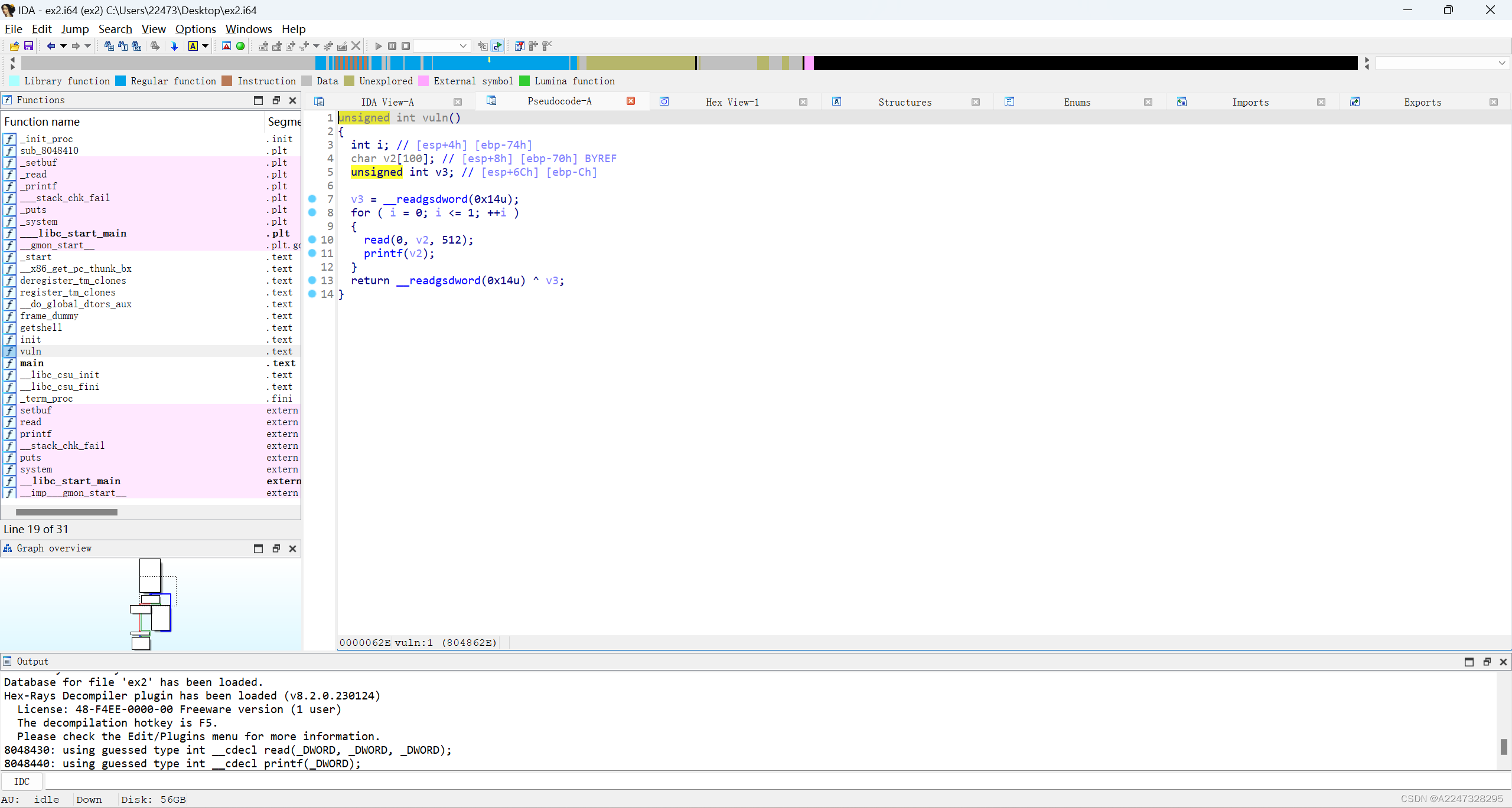 ctfshow pwn 04_ctfshow pwn04-CSDN博客