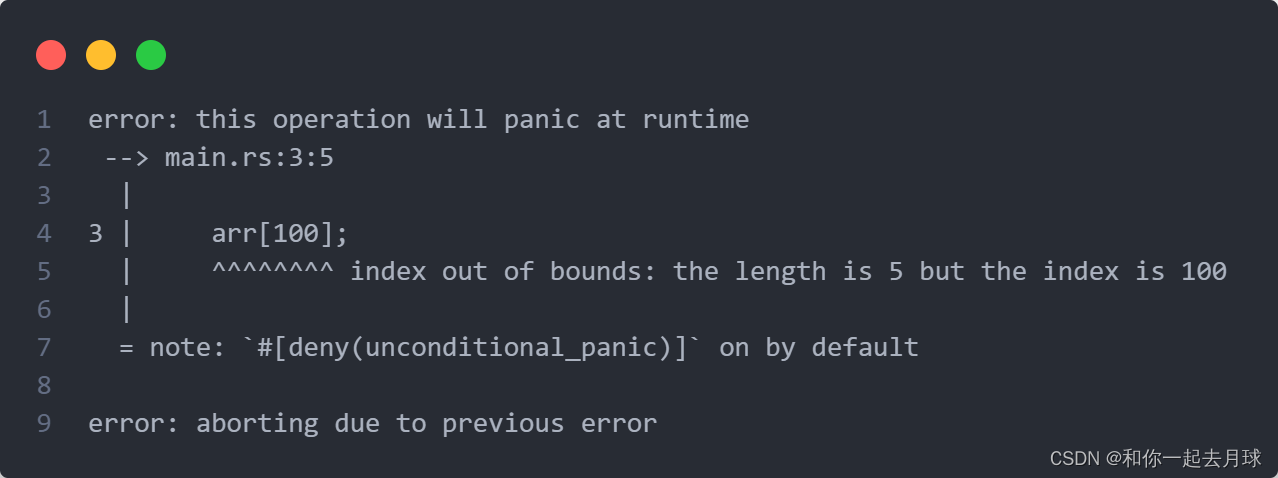 Rust 错误处理（上）_unwinding panics are not supported without std-CSDN博客