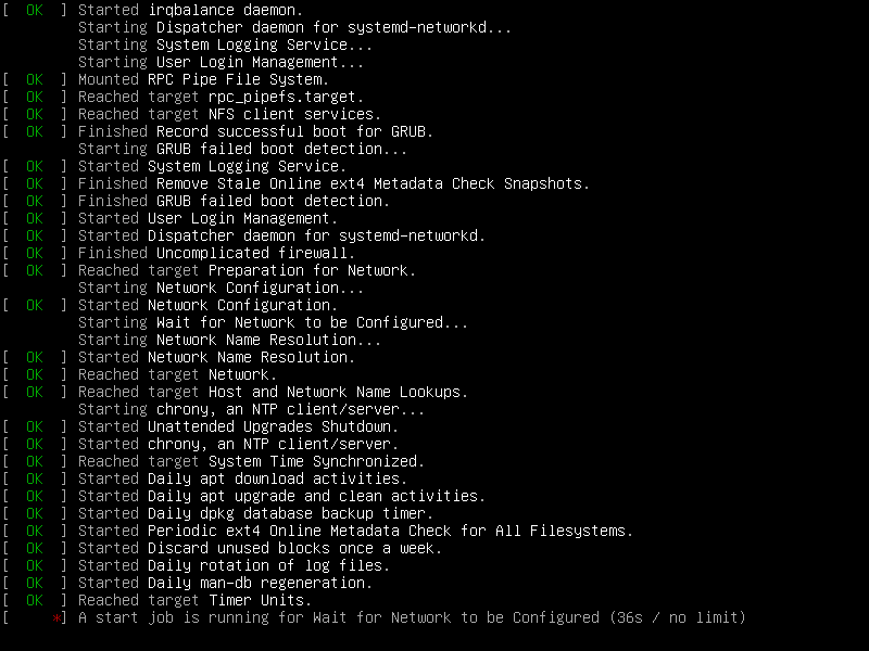 Ubuntu 22.04 TLS 启动等待 “A start job is running for Wait for Network to be Configured“ 解决方案_ubuntu ...
