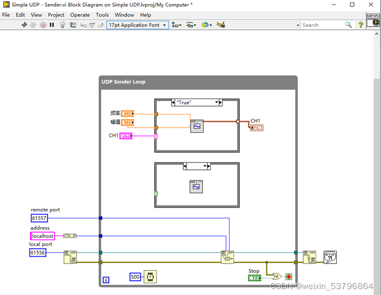 基于LabVIEW搭建UDP实验_labview udp通信-CSDN博客