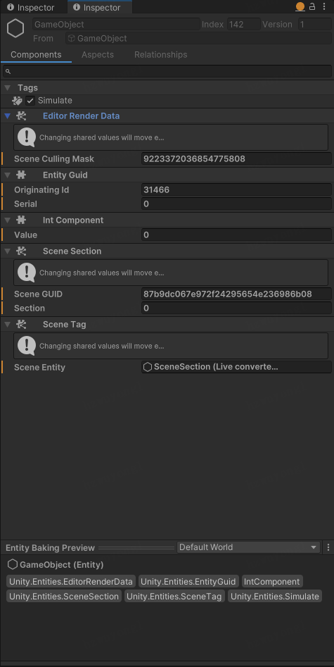 Unity Dots中的baking（一） Baker简介baker Addcomponentobject Csdn博客 