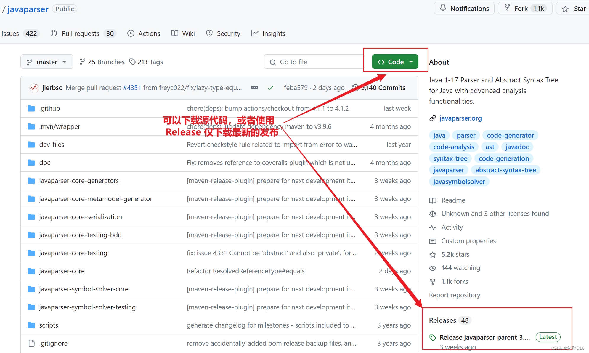 JavaParser 手动安装和配置_java parser-CSDN博客