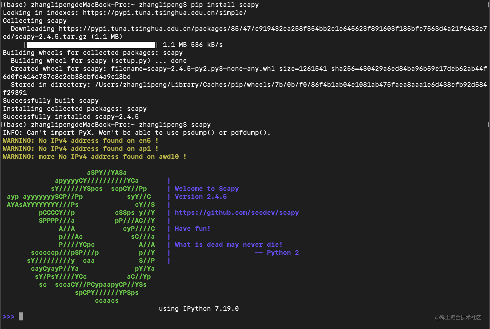 流量收集：libpcap与Python Scapy实践-CSDN博客